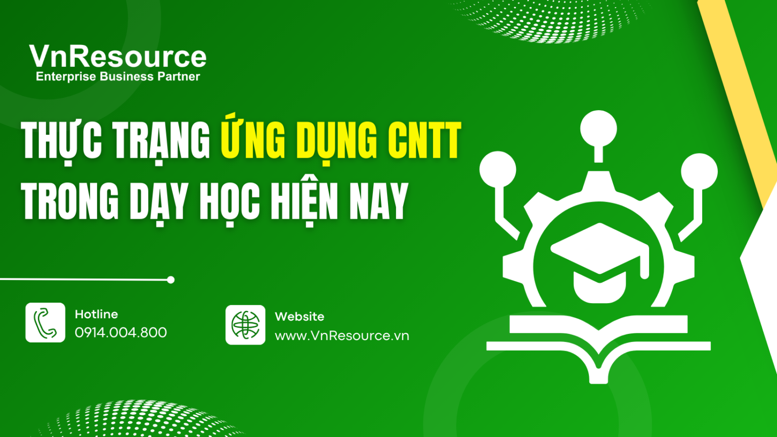 Thực trạng ứng dụng CNTT trong dạy học hiện nay - VnResource Blog